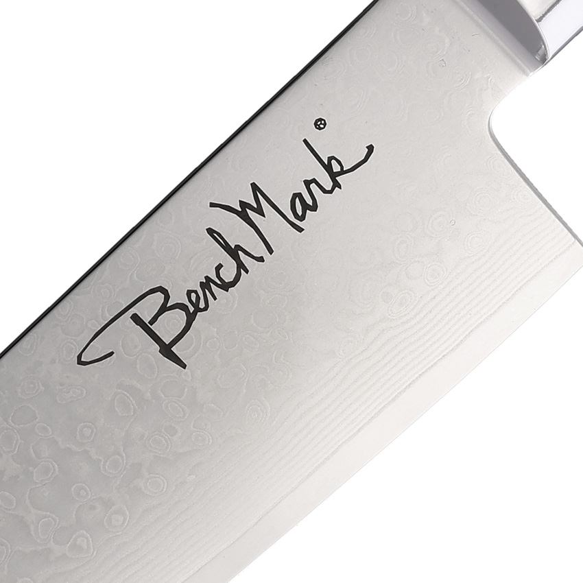 Benchmark Chef's Knife Japanese Damascus (8") For Sale $40.24 SMK STORE