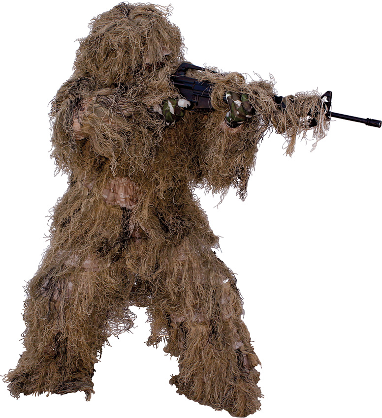 Red Rock Outdoor Gear 5-Piece Ghillie Suit Desert For Sale $56.95 SMK STORE