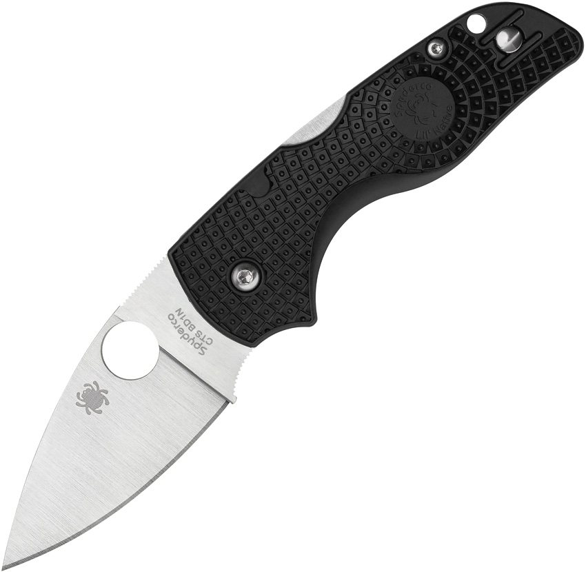 Spyderco Lil' Native Lockback Satin For Sale $101.25 SMK STORE